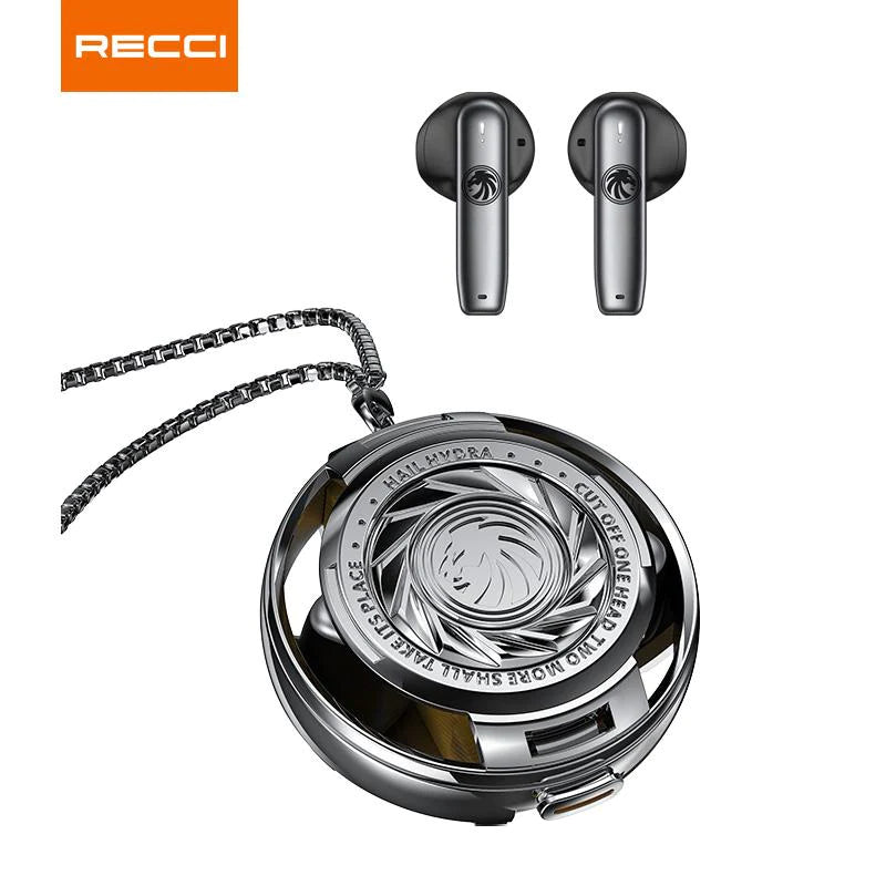 Recci REP-W56 Angle-Wing Wireless Bluetooth Earphones