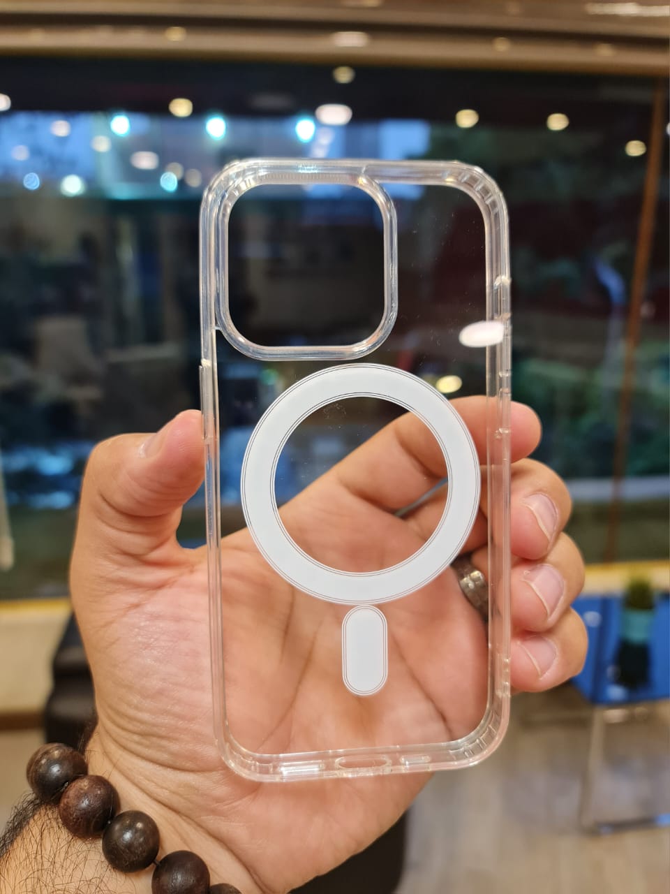 Clear MagSafe Shockproof Rugged Magnet Case
