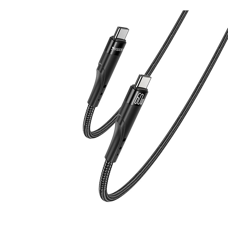 Yesido CA116 3m Type-C To Type-C Data Transfer And Charge Cable